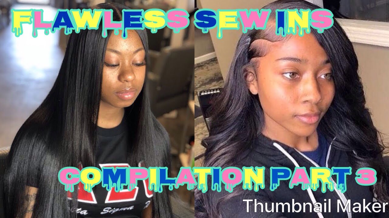 FLAWLESS SEW INS COMPILATION PART 3 🪡🧵😍😍😍 - YouTube