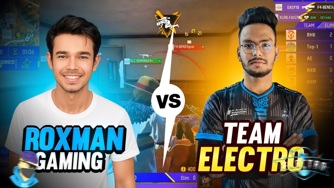 ROXMAN GAMING VS TEAM ELECTRO | FF TOURNAMENT HIGHLIGHTS | CPU ESPORTS - YouTube