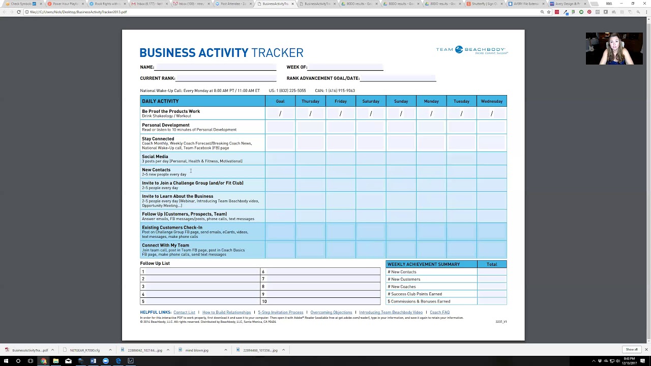 Team Forever Strong Coach Basics | Tracking Your Business | 12.13.2017 ...