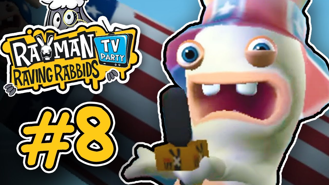 Rayman Raving Rabbids: TV Party - LET'S PLAY [Part 8] - "G-Man Rabbid ...
