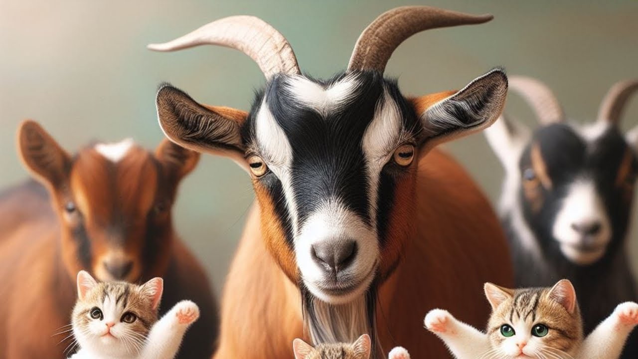 Your Daily Dose Of Joy Baby Goats At Play - YouTube