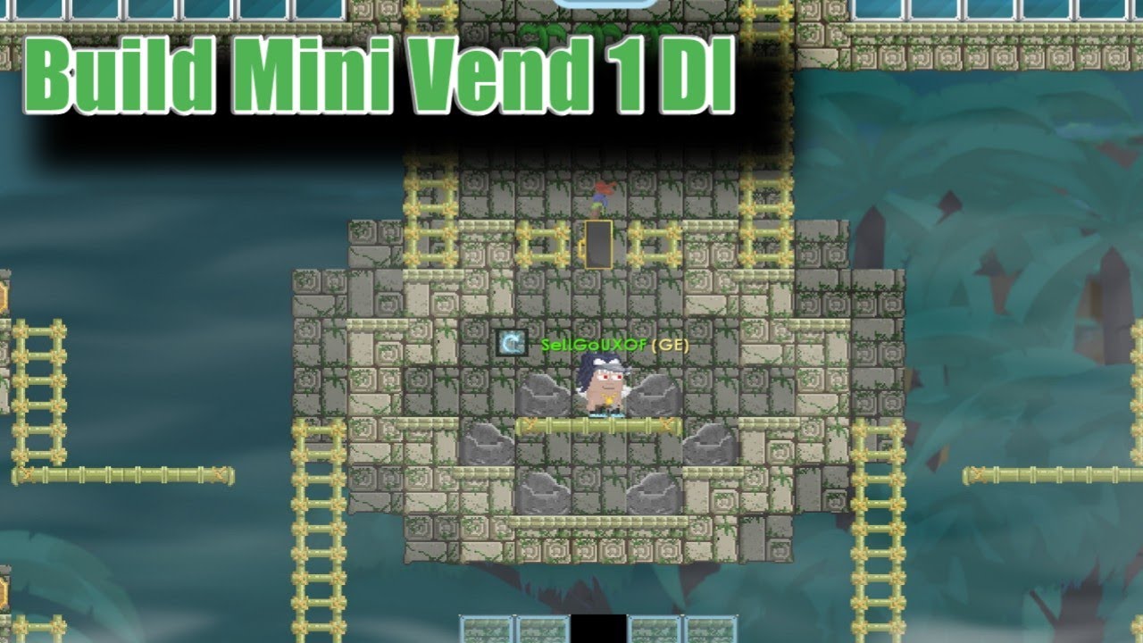 Build Mini Vend Only 1 Dl - Growtopia- - YouTube