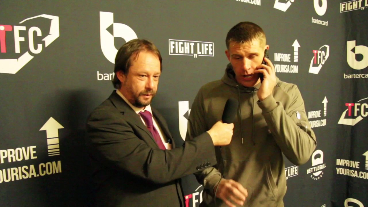 Post-Fight Interview with Lawrence Fitzpatrick after Tanko 3 - YouTube