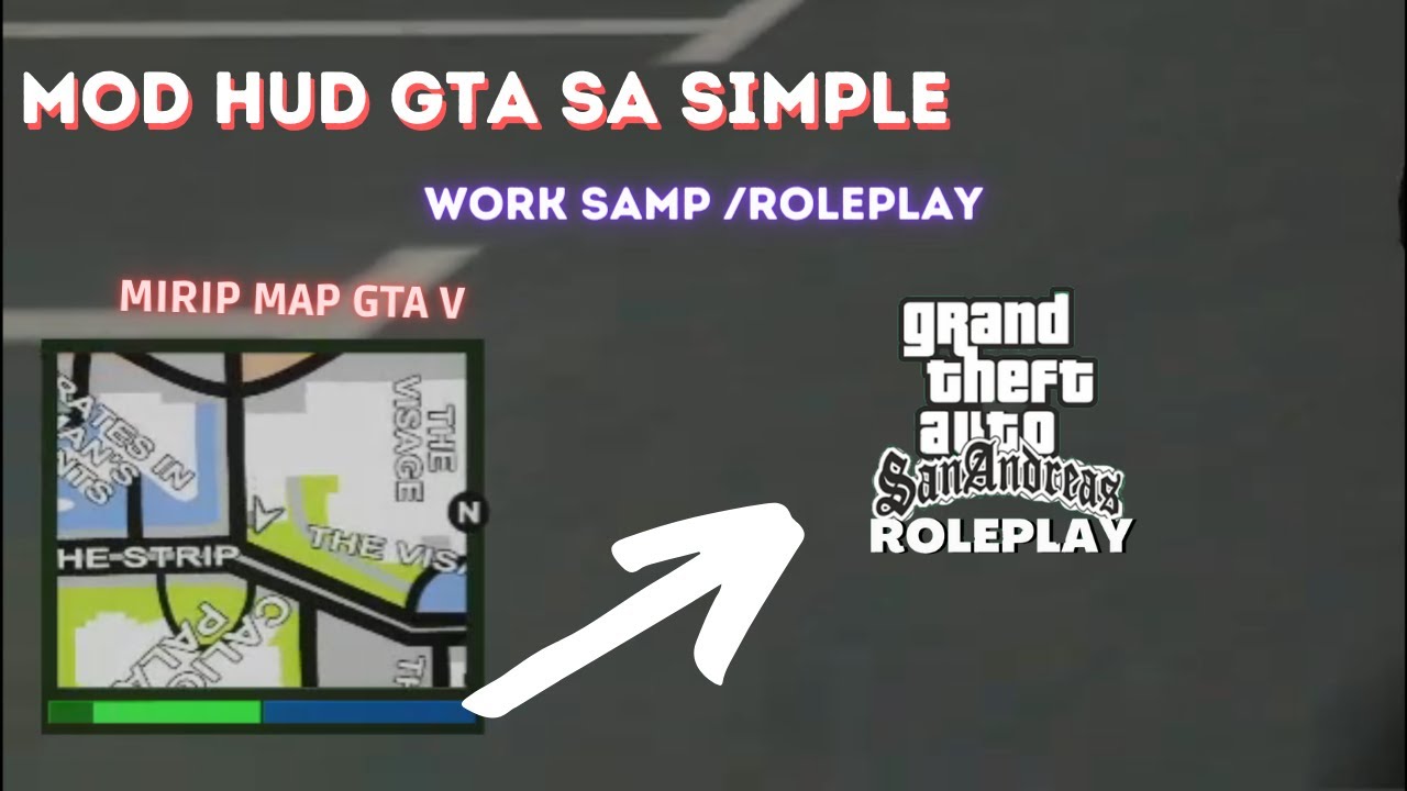 MOD HUD / RADAR GTA SA SIMPLE KEREN SAMP PC - GTA SAN ANDREAS SAMP MOD ...