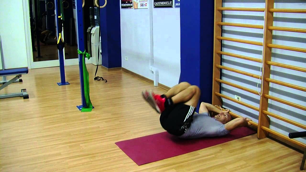 Dragon Flag Calisthenics - YouTube