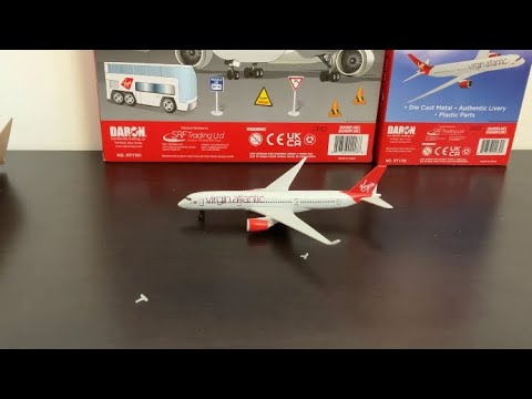 NEW JUNE 2023 RELEASE! Daron Virgin Atlantic Airbus a350-1000 unboxing ...