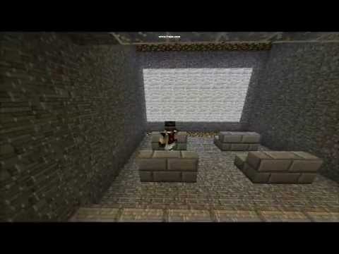 Functional Minecraft Movie Theater with 4 Saved Movies - YouTube