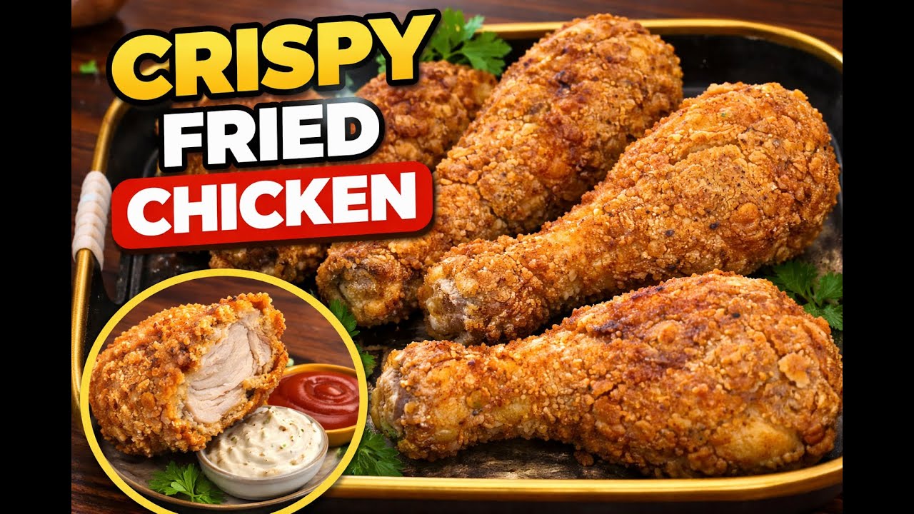 Chicken Leg Piece Fry|Chicken Drumsticks|Fried Chicken Recipe - YouTube