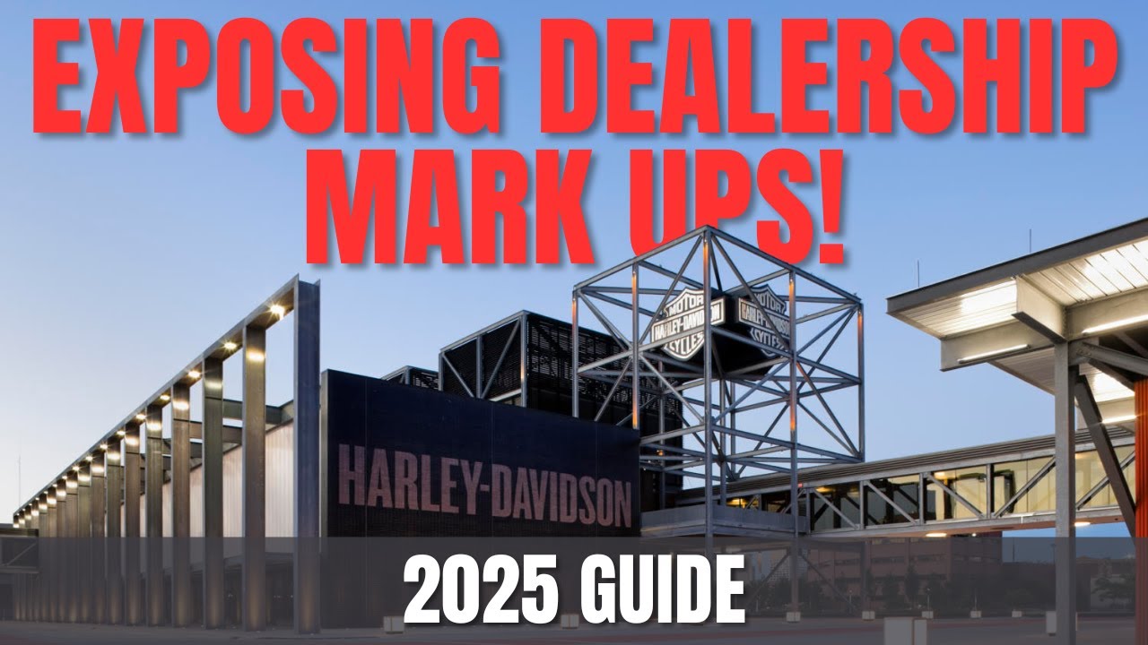 EXPOSING MOTORCYCLE DEALERSHIP MARK-UPS (ADM/2025 GUIDE) - YouTube