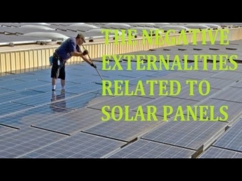 Externalities Related To Solar Panels - YouTube