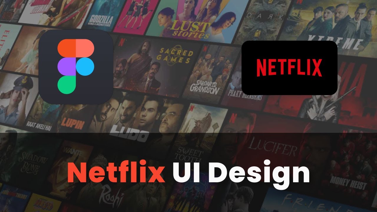 Netflix website landing page UI design with Figma | For beginners - YouTube