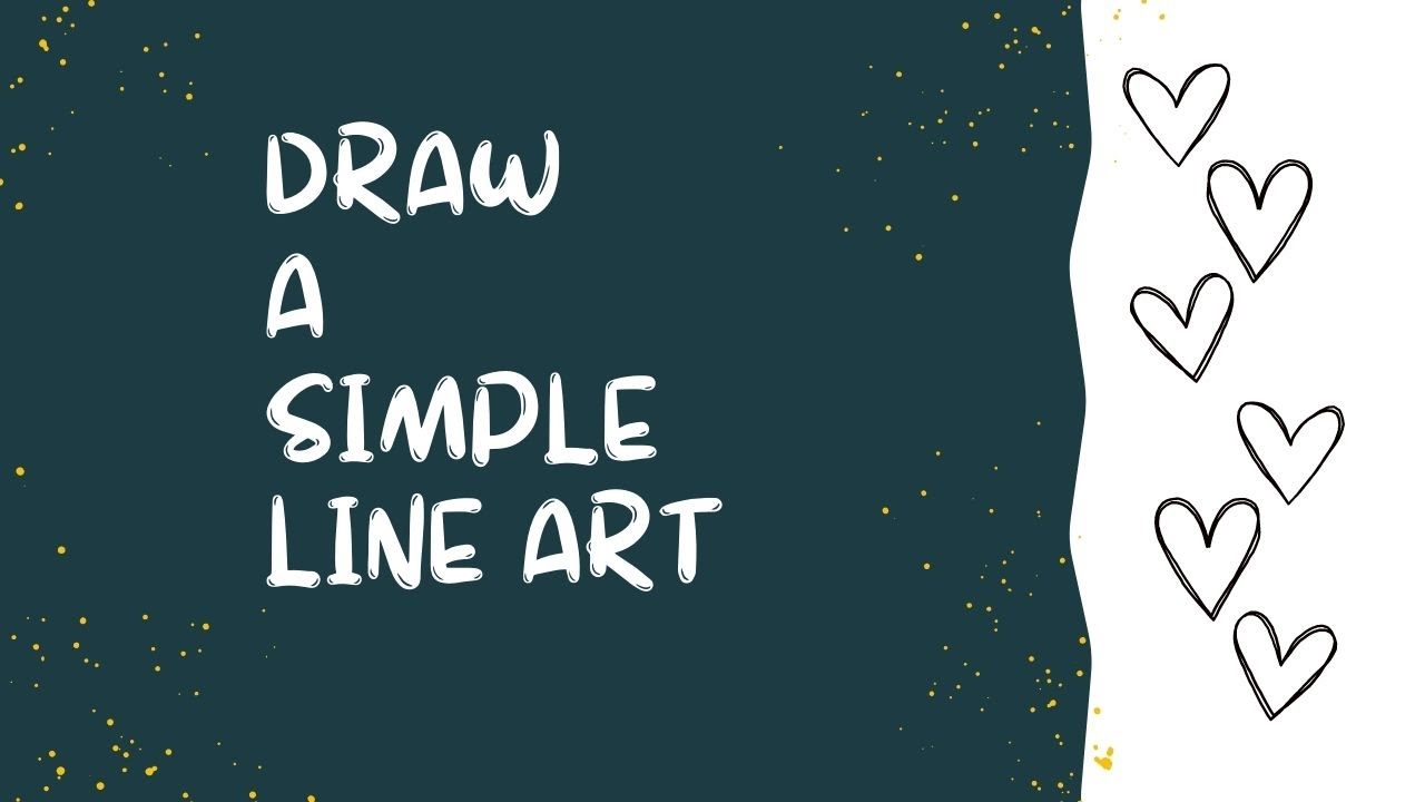 Easy Line Art - YouTube