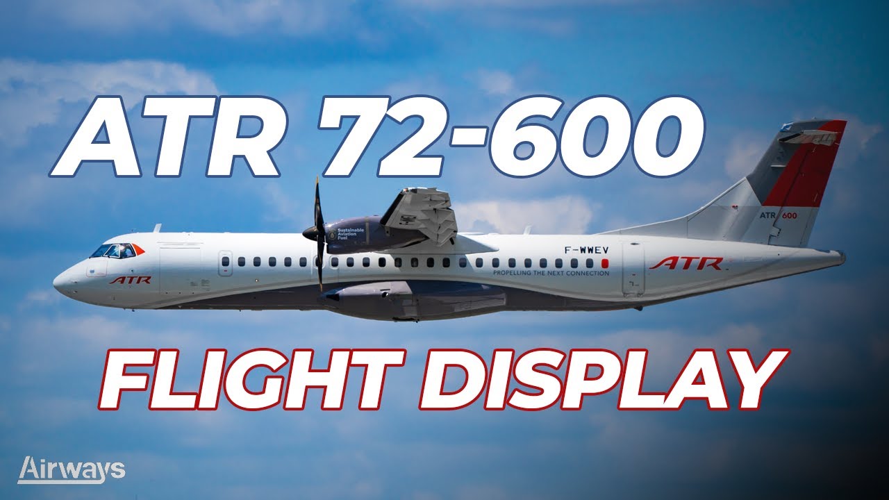 ATR 72-600 Flight Display at the 2025 Paris Airshow #PAS2025 - YouTube