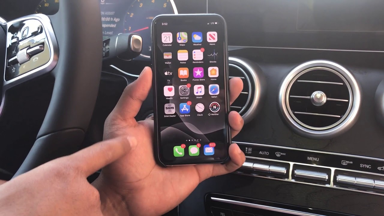 Pairing your Phone to your Mercedes - YouTube