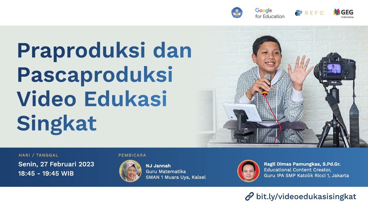 Praproduksi dan Pascaproduksi Video Edukasi Singkat - YouTube