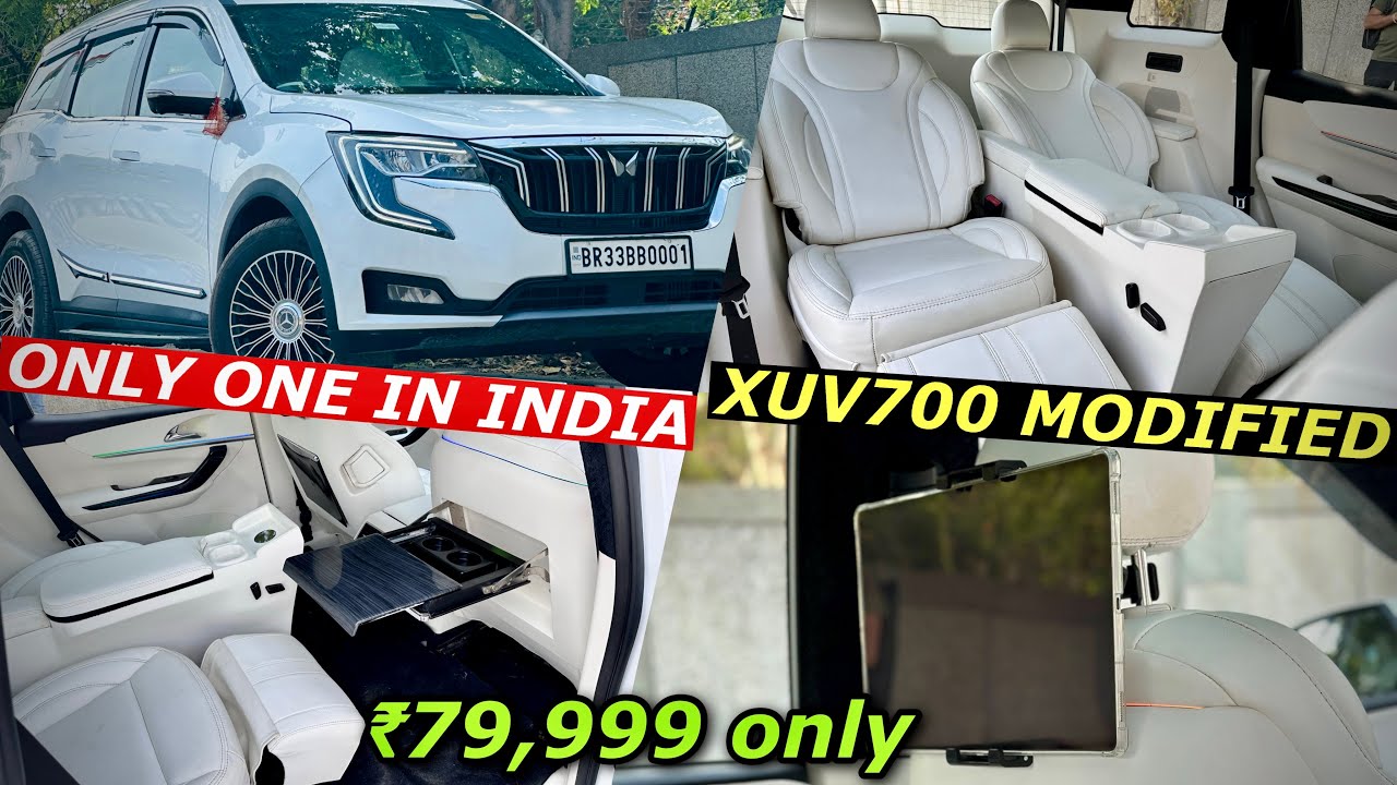 MOST LOADED MAHINDRA XUV700 FULLY MODIFIED WITH PRICE | ONLY ONE IN ...