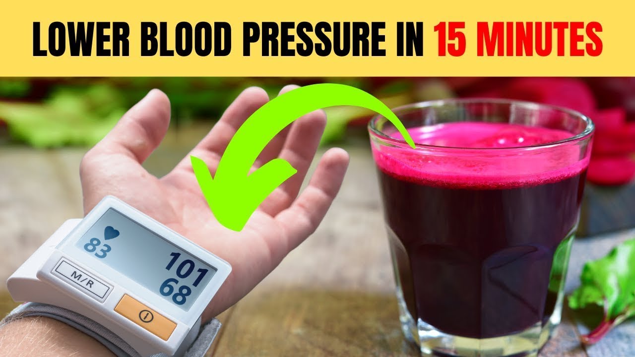 How to Lower Blood Pressure Naturally In 20 Minutes or Less | How to ...