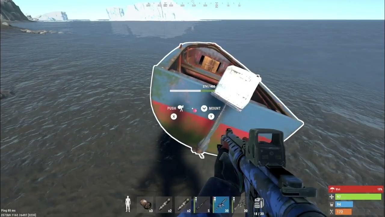 Rust console for noobs by noob(solo oil rig) - YouTube