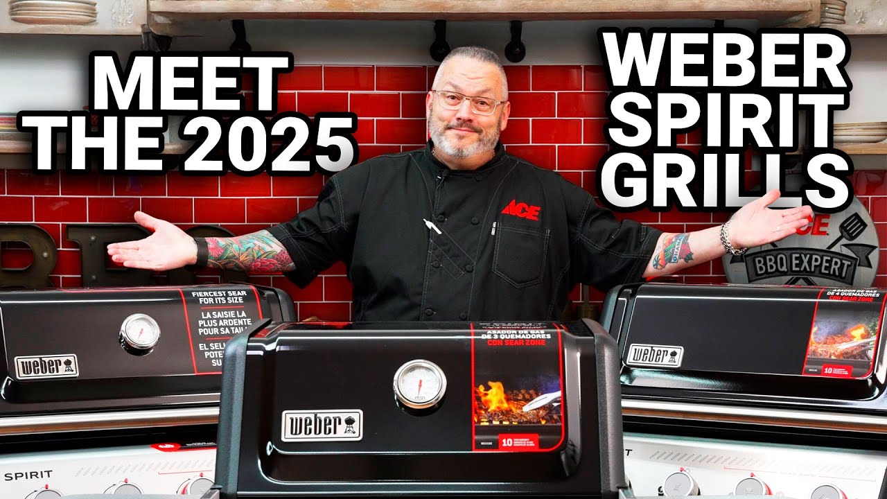 Meet The 2025 Weber Spirit Grills - Ace Hardware - YouTube