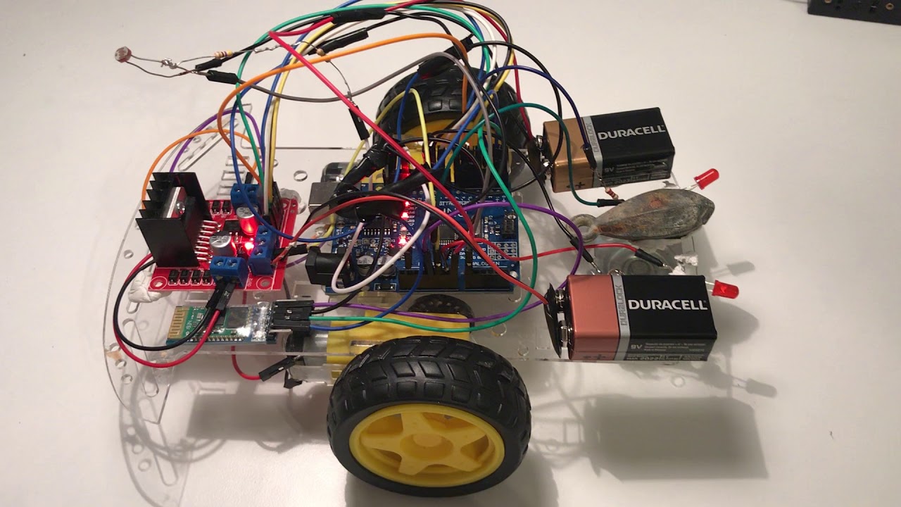 Arduino Robot Car (IUE MCE 102 Term Project) - YouTube