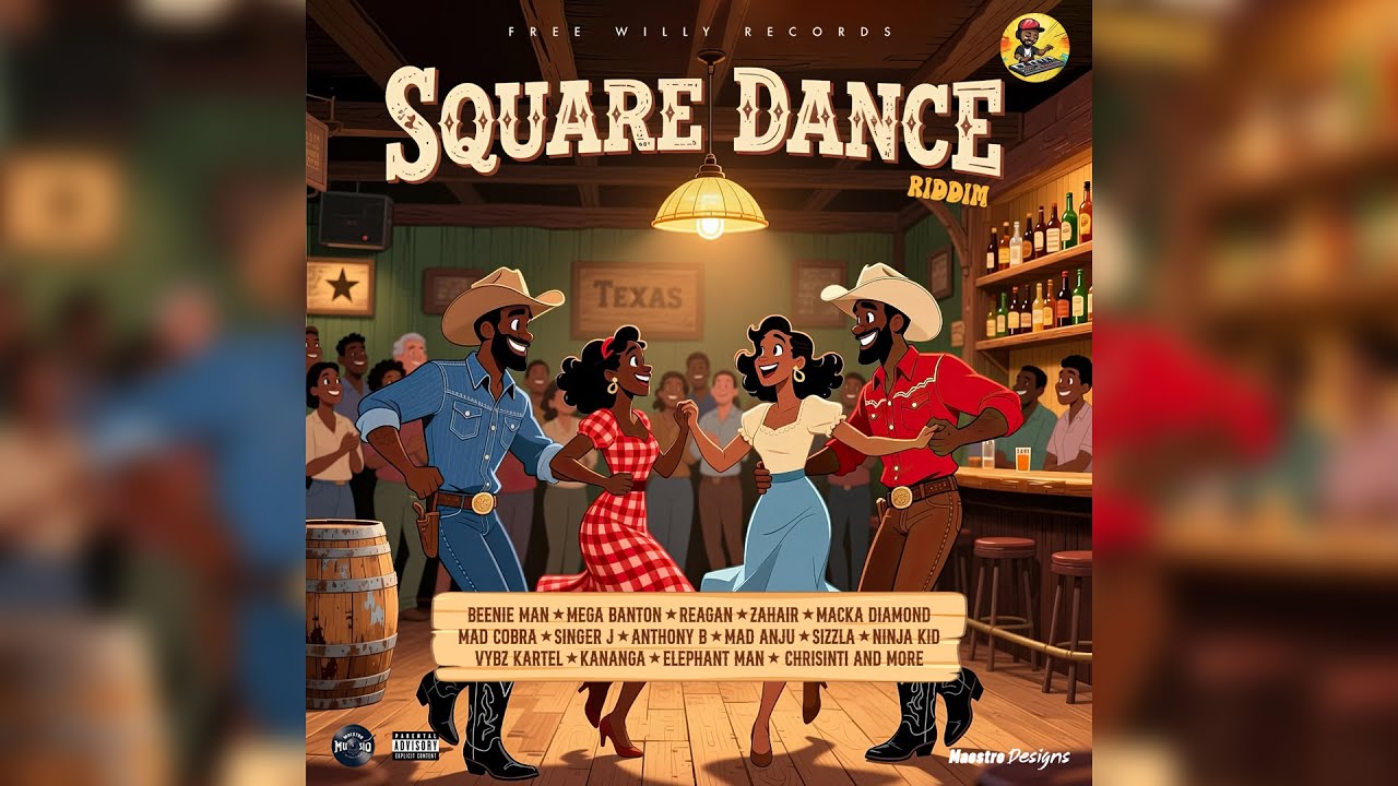 Square Dance Riddim | Vybz Kartel, Zahair, Beenie Man, Anthony B, Mad ...