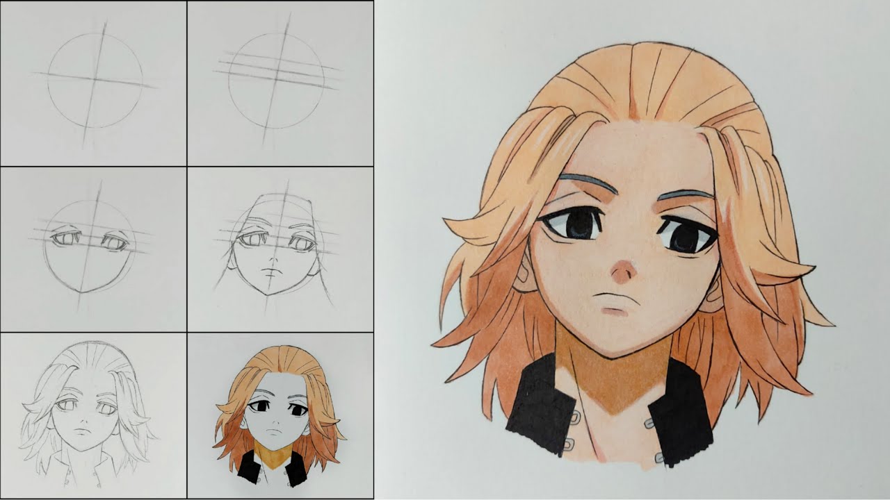 How To Draw Mikey In Few Simple Steps! | Tokyo Revengers | ss_art1 ...