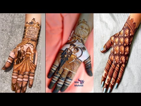 Bridal mehndi designs 2024 /latest design 2024 /Beautiful ideas design ...