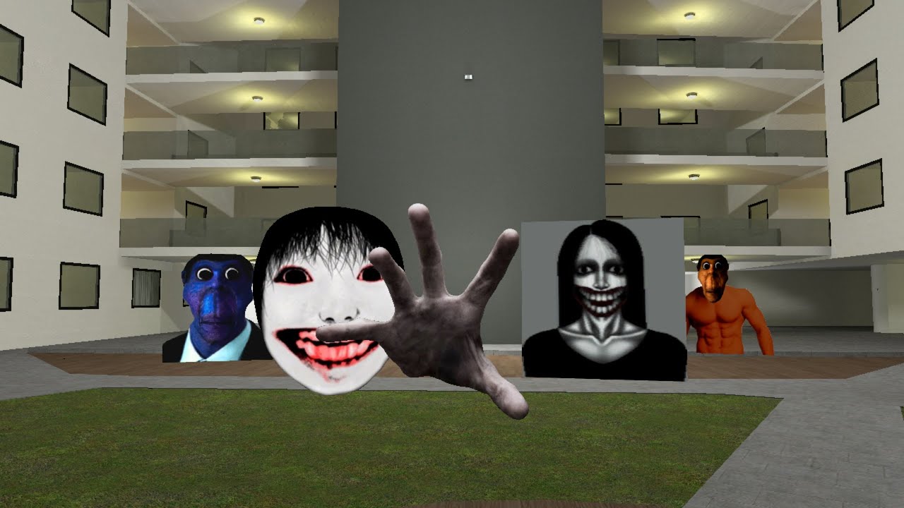 Obunga,Yoshie,Hand And Other`s Nextbot In The Gmod #Gmod #Gmod_Hunter ...