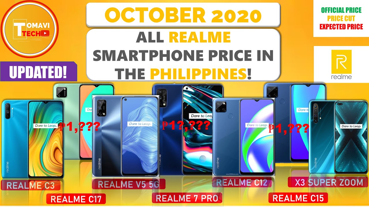 Realme SmartPhones Pricelist in Philippines | October 2020 | All ...