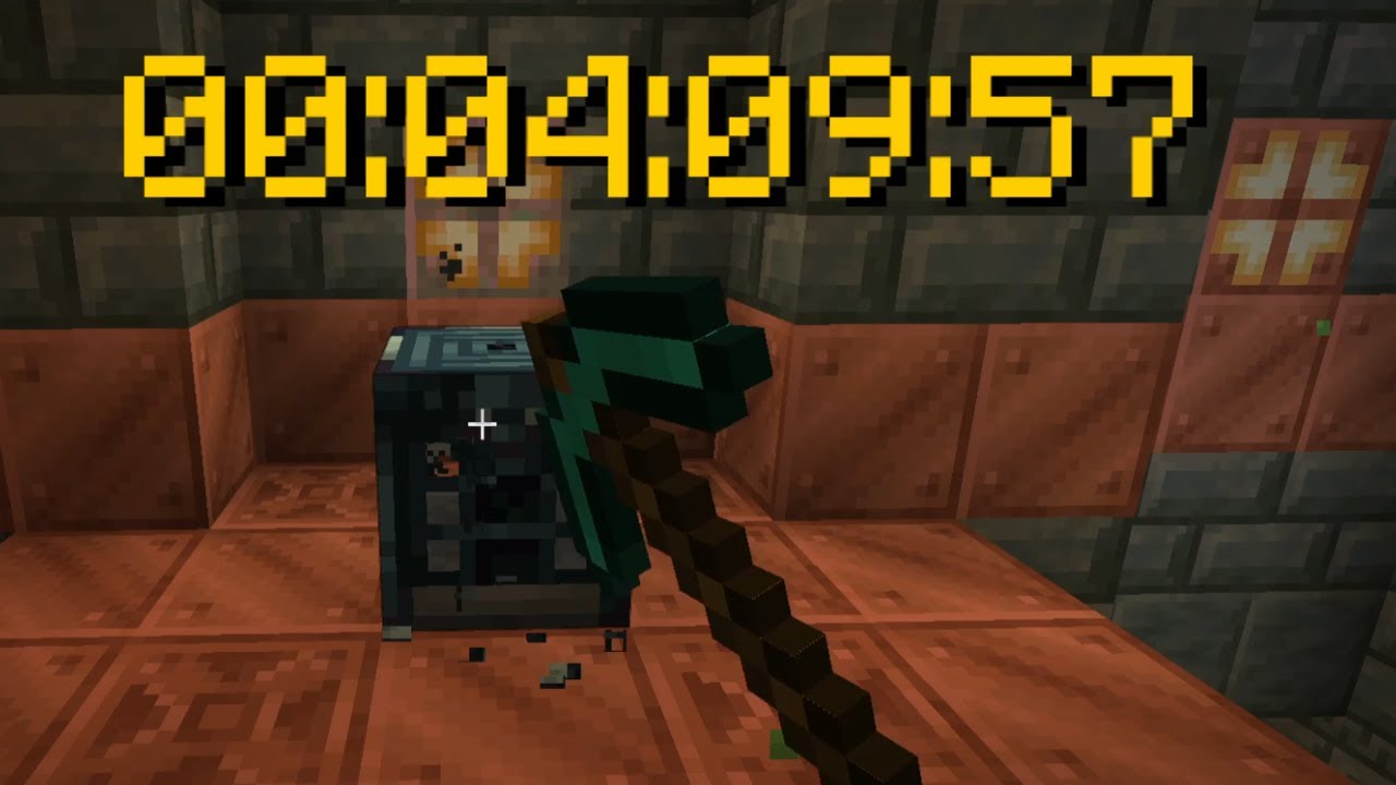 How Long Does It Take to Break the NEW Vault Block in Minecraft? - YouTube