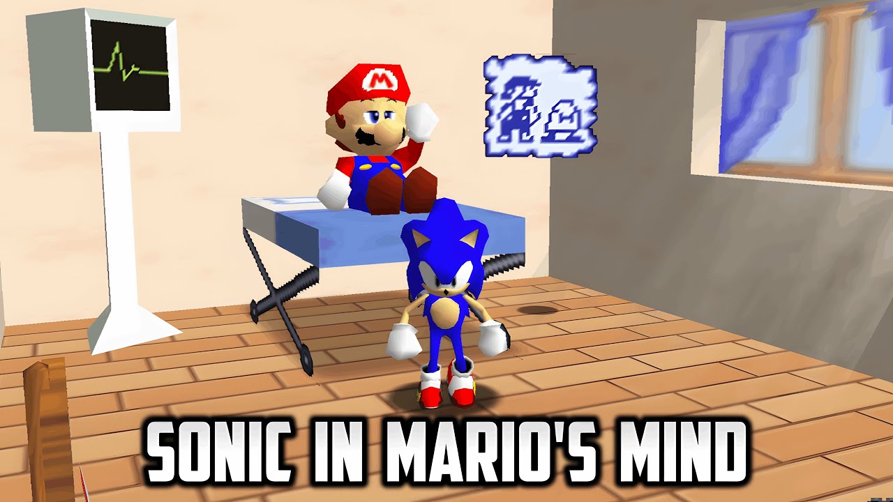 ⭐ Super Mario 64 - Sonic in Mario's Mind - YouTube