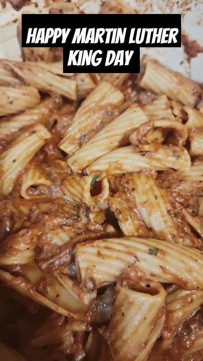 Happy Martin Luther King day dinner. I hope everyone enjoyed their ...