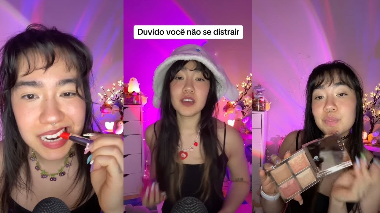 ASMR TIKTOK Brasil | Compilado da YAZZIE ASMR para relaxar (2024) - YouTube