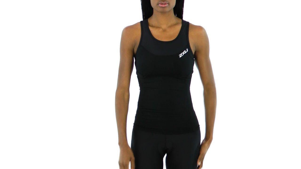 2XU Women's Compression Tri Singlet | SwimOutlet.com - YouTube