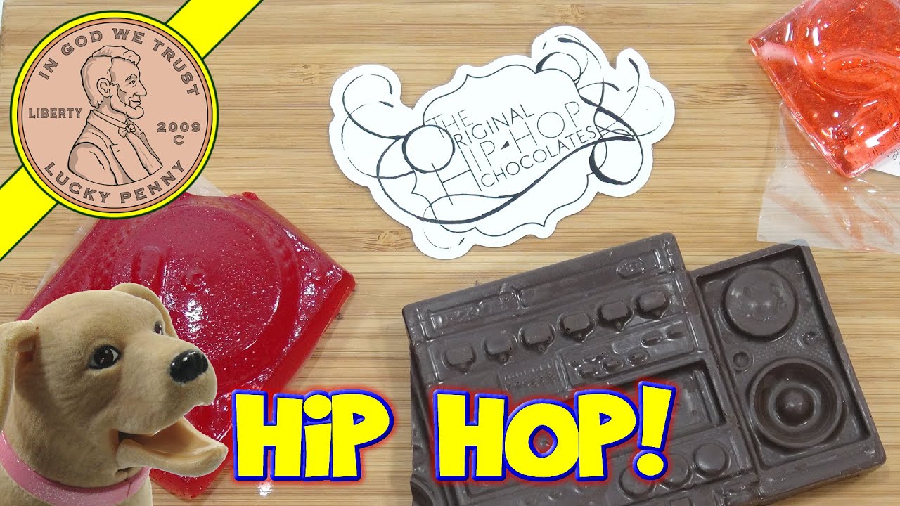 Hip Hop DJ Chocolate, Gummie and Turntable Lollipop Kids Candy - YouTube