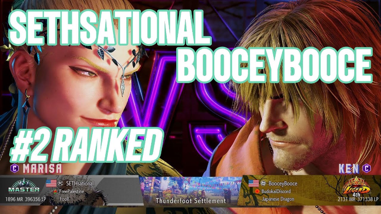 SF6 SETHsational (#2 Ranked Marisa) Vs Boocey Booce (Ken) - Street ...