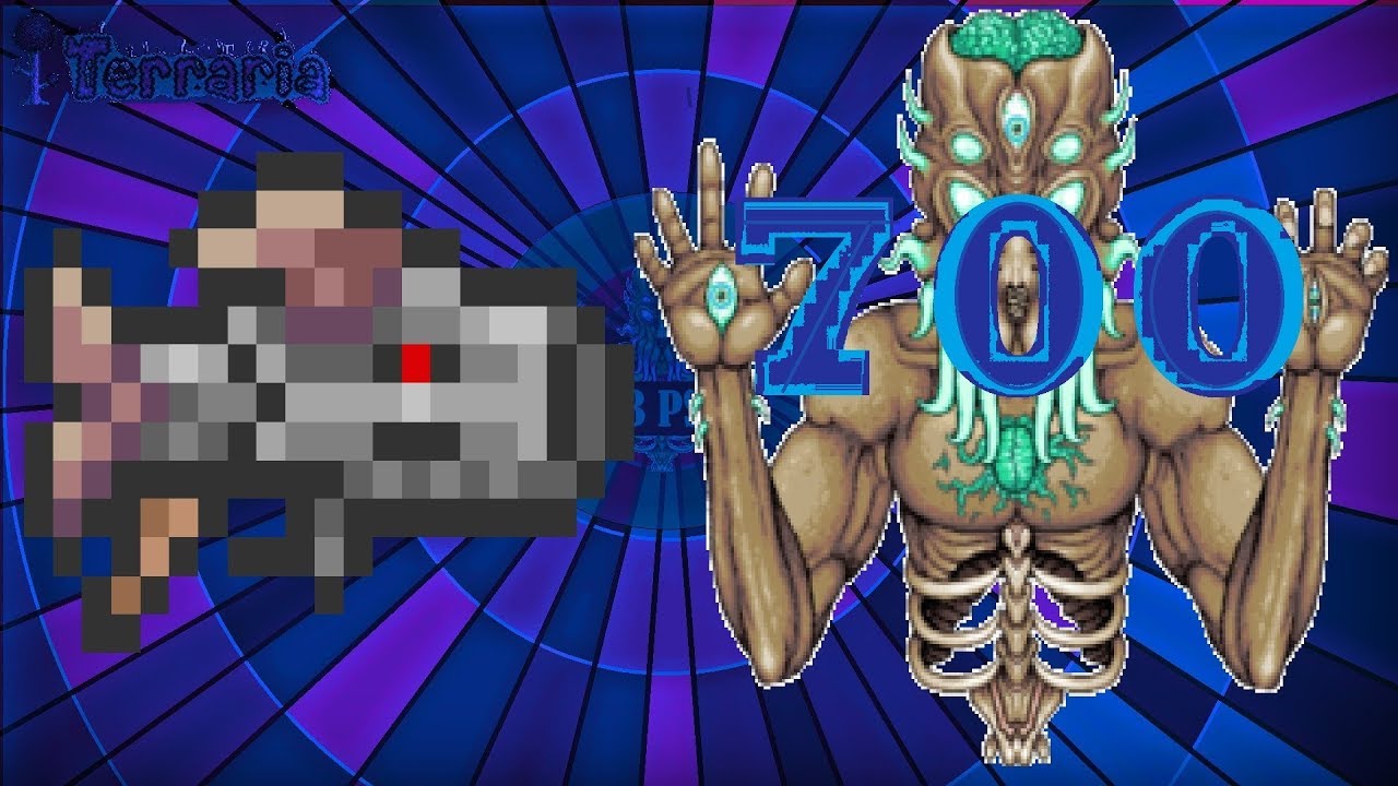 piranha gun vs the moonlord 700 subscriber special terraria 1.3 console ...