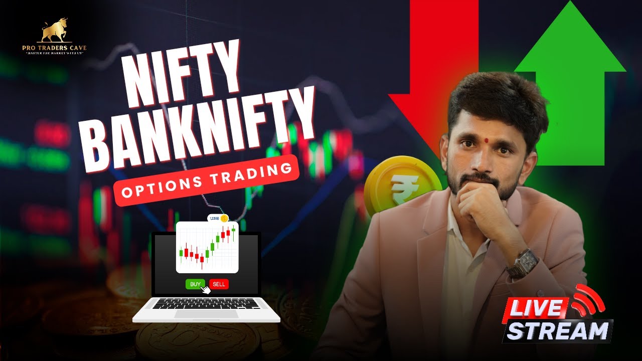 Live Trading: Bank Nifty & Nifty Options | Nifty Prediction (Live) | Pro Traders Cave - YouTube