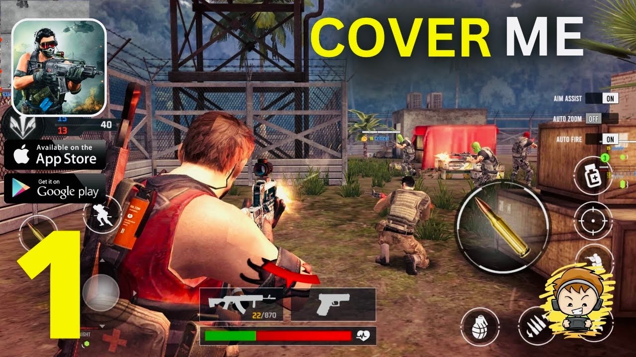 CoverMe: Shooting Gun Game Gameplay - Part 1 (Android, iOS) - YouTube