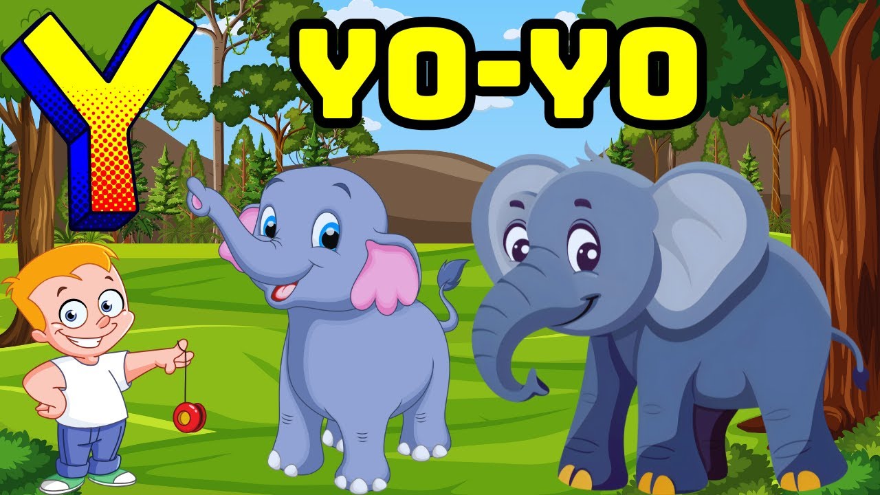 Y Is For Yo-Yo | ABC song From A to Z I ABC Song For Children | abc ...