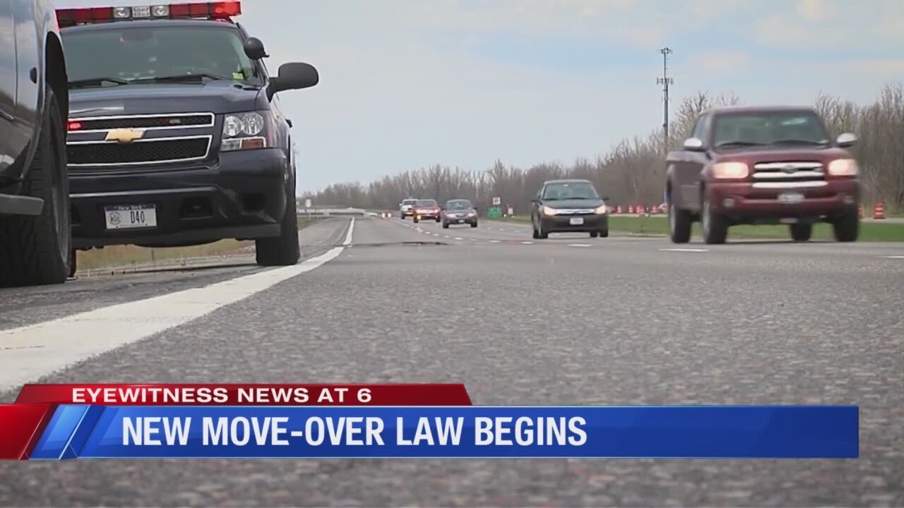 New Move-Over Law Takes Effect - YouTube