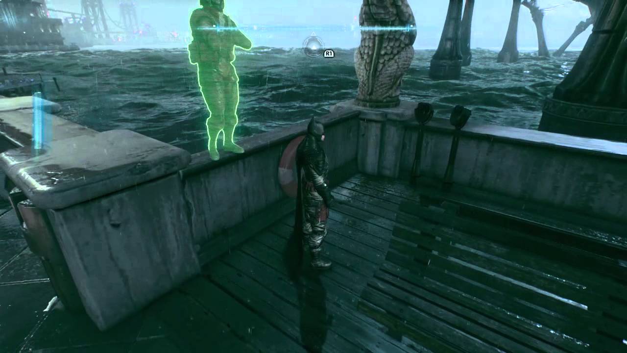 BATMAN™: ARKHAM KNIGHT - Riddler Goon Glitch - YouTube