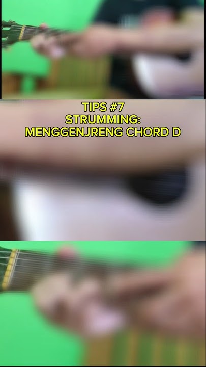 #7 TIPS ‼️ GINI NIH CARA GENJRENG D major di gitar untuk #pemula ‼️ #tutorialgitarpemula #shorts ...