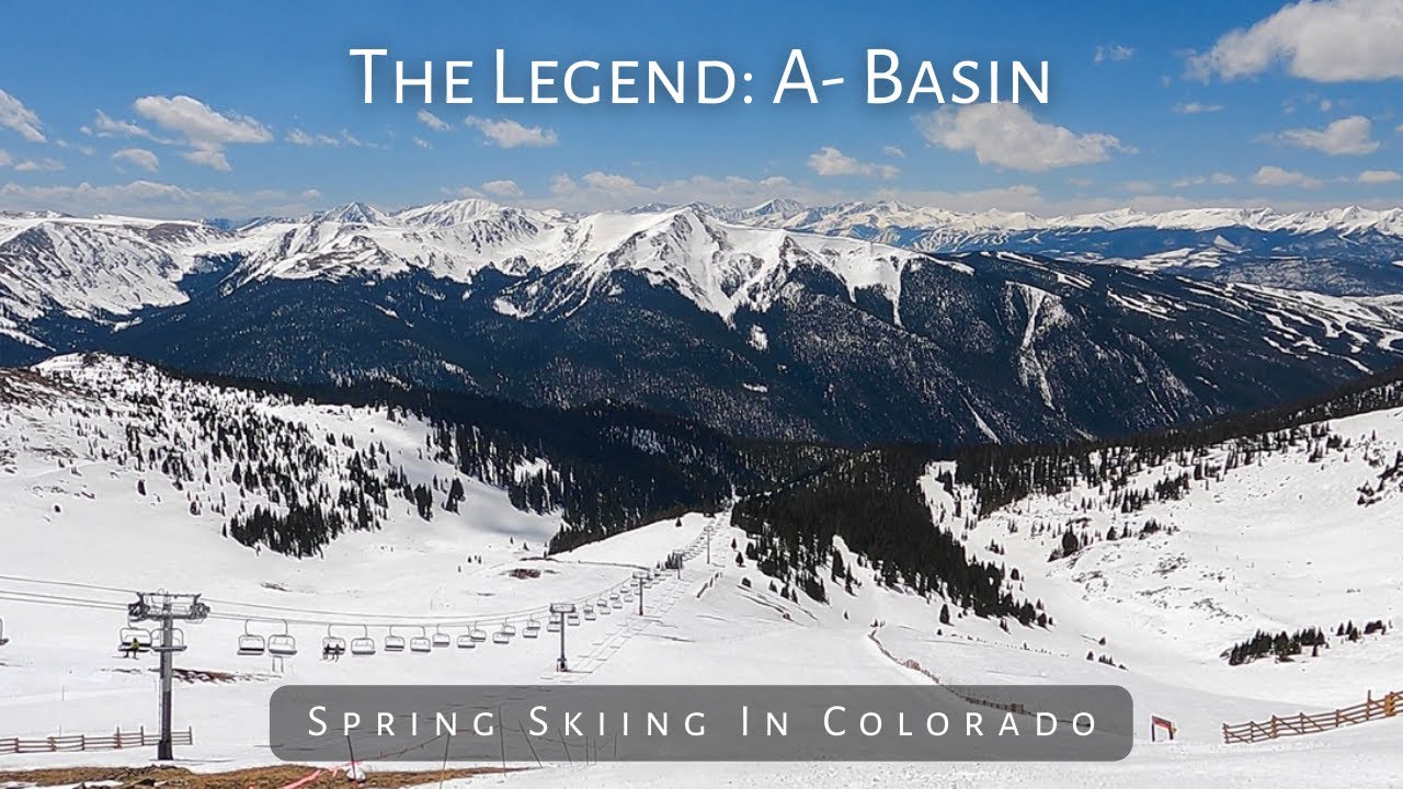 Snowboarding in Rocky Mountains, Colorado | The Legend: A- Basin | 4K ...