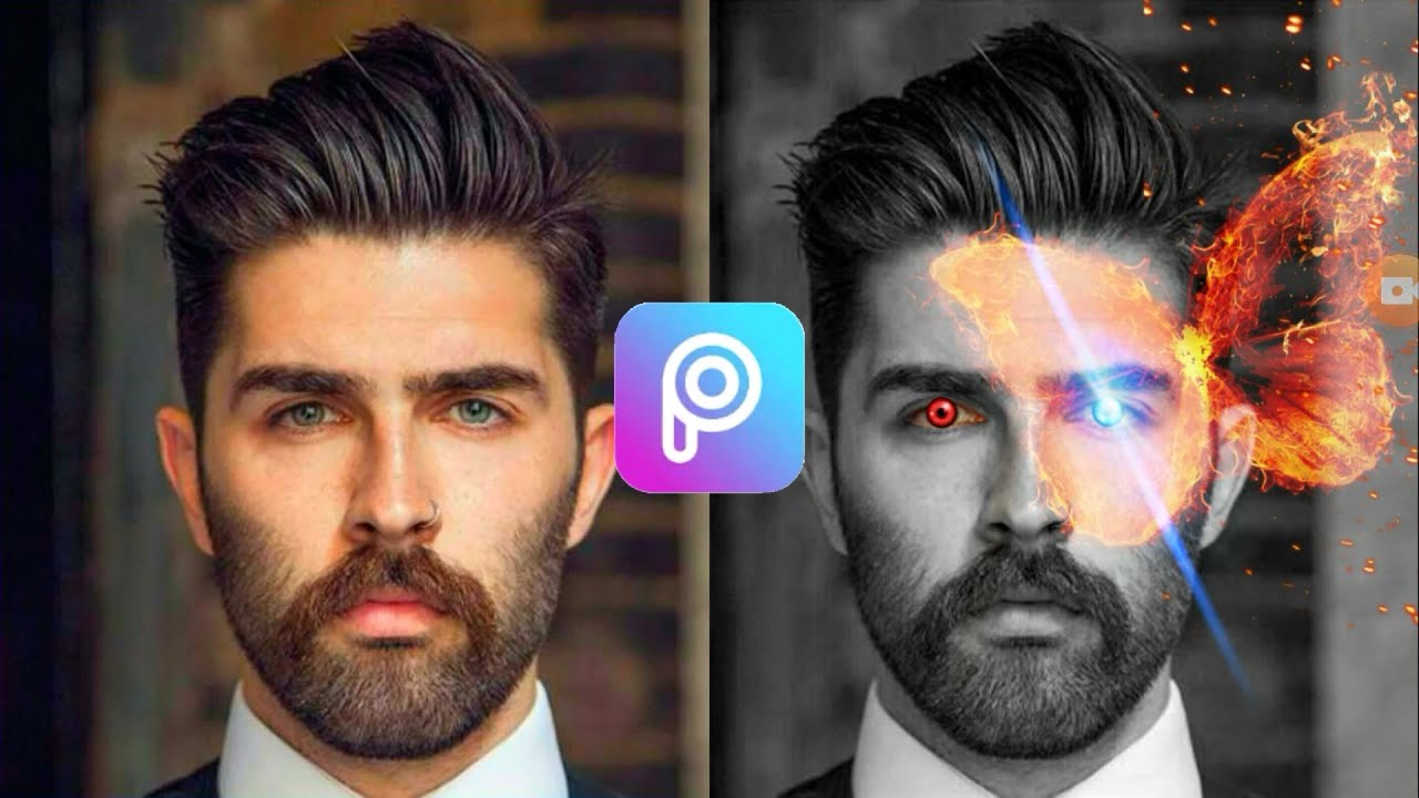 Fire Face Effect | PicsArt Editing Tutorial 2020 - YouTube