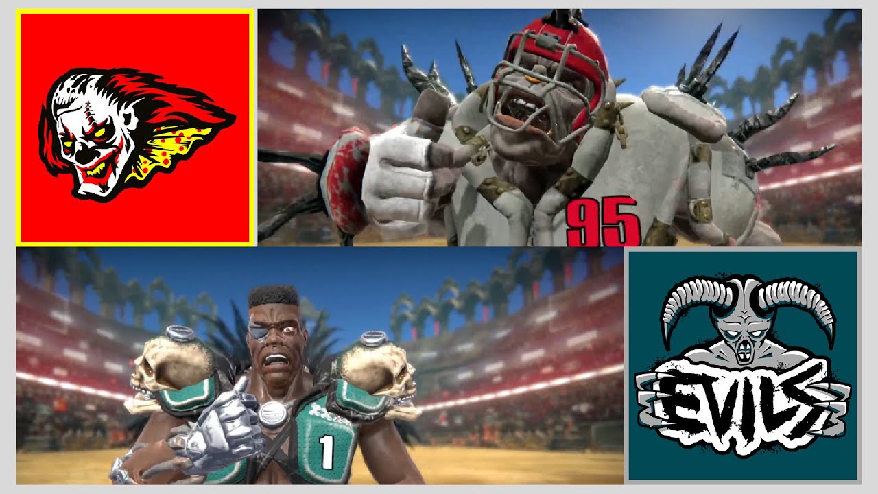 [Mutant Football League] Creeps Vs Evils! Who will survive this year's ...