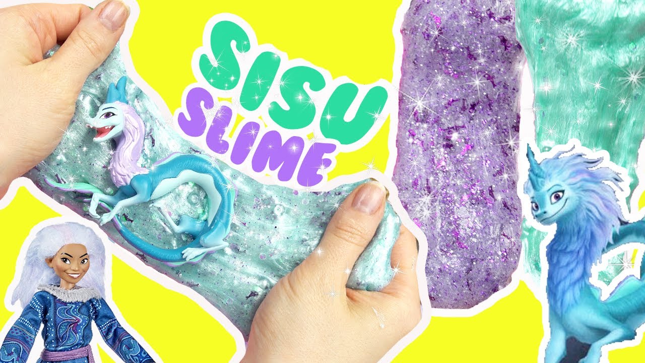 Raya and the Last Dragon Sisu DIY Slime Making Challenge (Crafts for ...