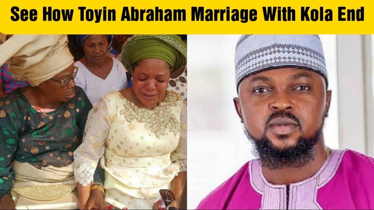 Marriage Over Toyin Abraham Husband Kolawole Publicly Announced There ...