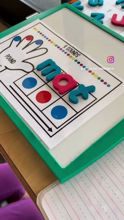 FREE Sound Mat for Blending & Segmenting Words | Teach Your Child to ...