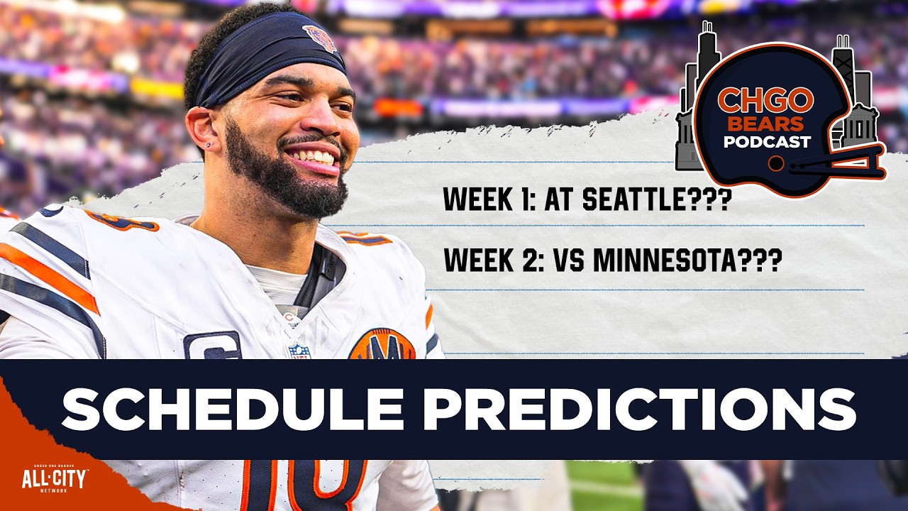 BEARS SCHEDULE PREDICTIONS: How Many Times Will Caleb Williams Be in ...